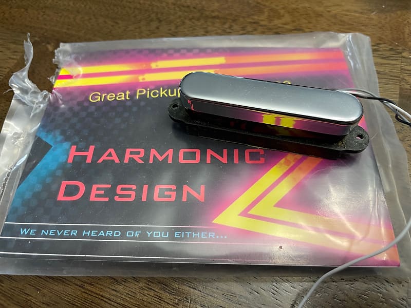 Harmonic Design Super Chrome Telecaster Neck Pickup | Reverb