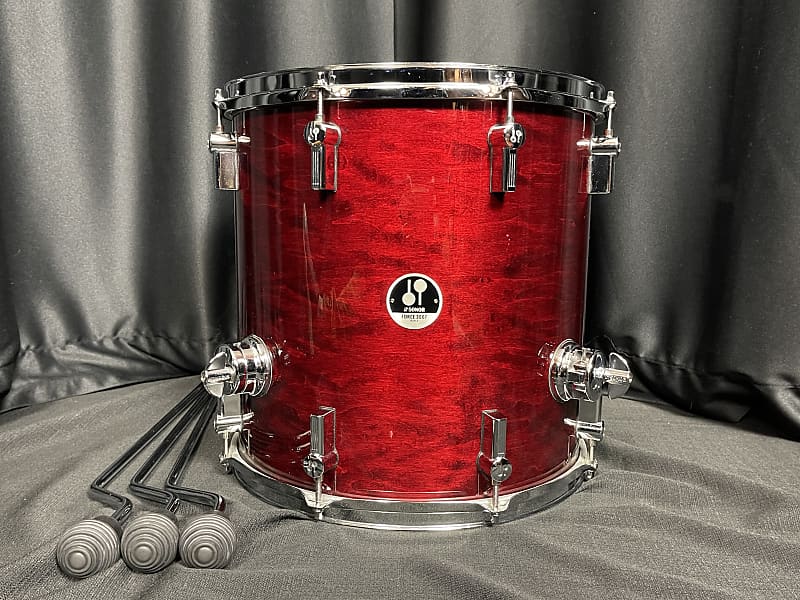 Sonor Drums Force 3007 14x14 Red Maple Floor Tom | Reverb Sonor Drums Force 3007 14x14 Red Maple Floor Tom | Reverb