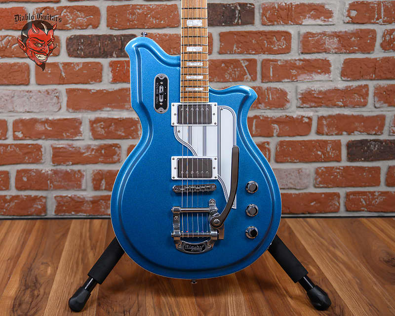 Airline MAP DLX Metallic Blue 2018 w/Gigbag | Reverb