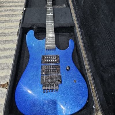Kramer Nightswan 1988 - Blue Sparkle | Reverb