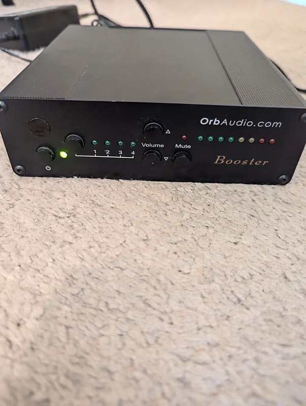 Orb Audio Booster 2000s - Black 4 input 20 watt stereo | Reverb