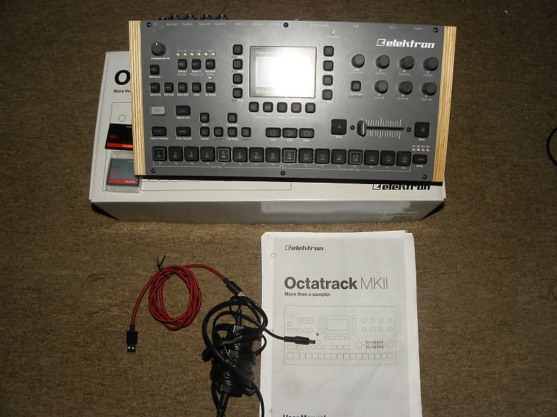 Elektron Octatrack MkII w Stands MINT! sampler lfo mpc roland | Reverb