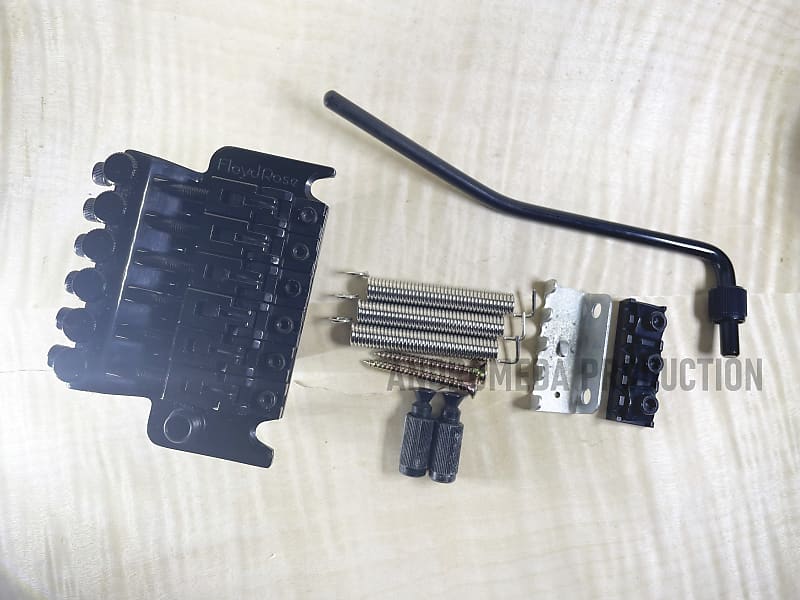 Genuine Floyd Rose Original FRTO Tremolo systems sets - Black | Reverb