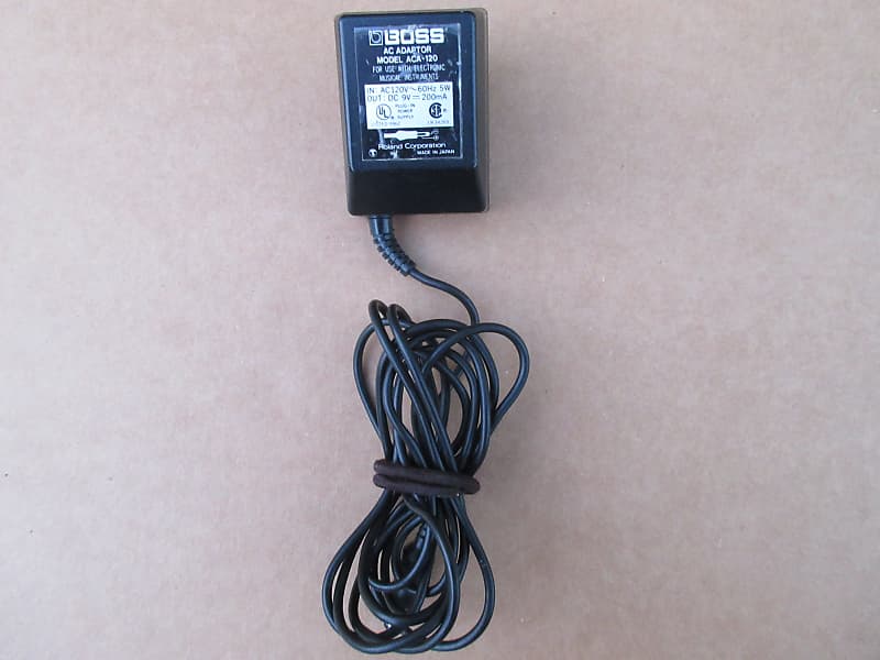Vintage Boss ACA-120 9V Power Adapter Power Supply Japan | Reverb
