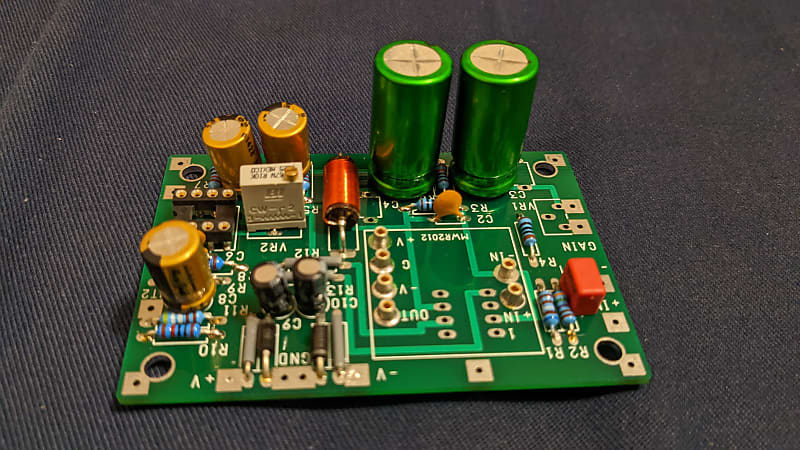 Mic Preamp PCB for Jensen 990 / API 2520 w/Meter Driver | Reverb