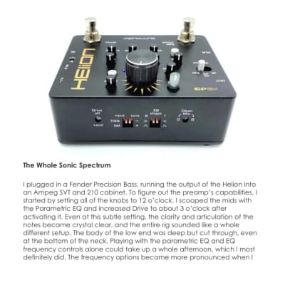 sunnaudio Helion R2D3 Preamp 2024 - Premium Matt Black | Reverb