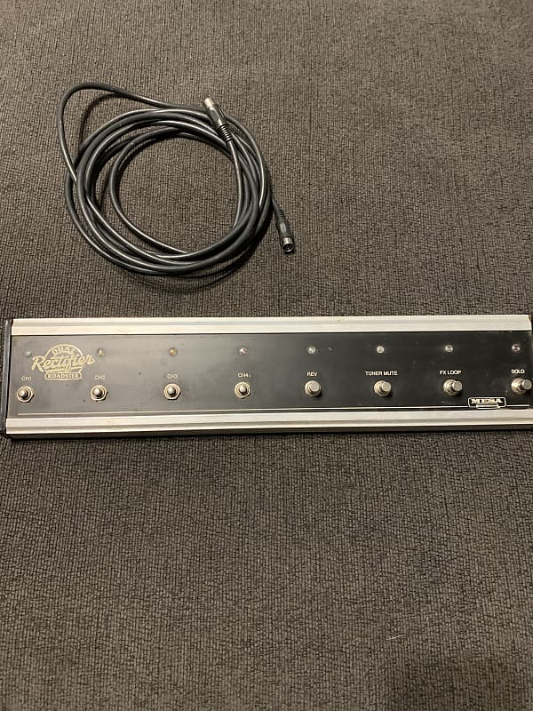 Mesa boogie Dual rectifier roadster footswitch | Reverb UK