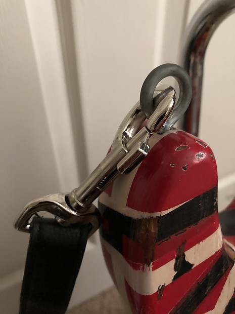 EVH Guitar Strap Chrome Swivel and Eye Hook Set 5150 | Reverb