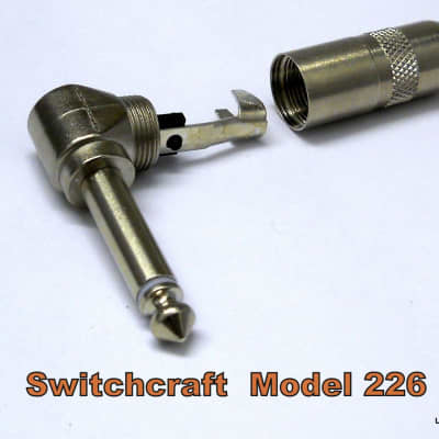 (8 PACK) SWITCHCRAFT 226 1/4" Mono Right Angle Cable Mount | Reverb