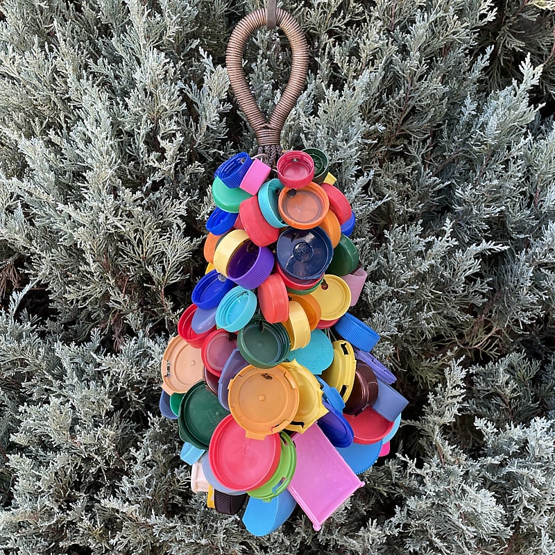 Upcycled Percussion - Extra Large Plastic Bottle Cap | Reverb