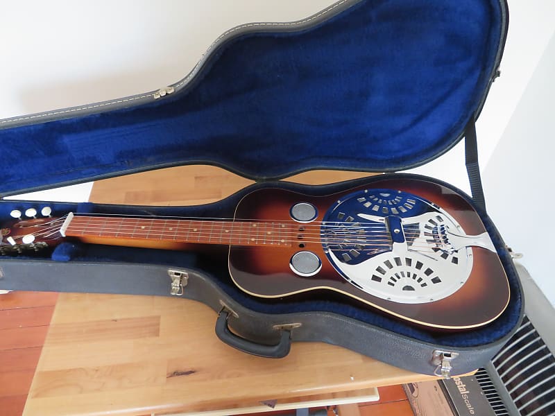 '79 Dobro model 60D square neck resonator guitar, original | Reverb