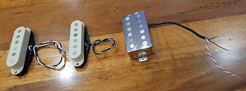 Rio Grande HSS Pickup Set 2015-2017 - Mint Green/Nickel | Reverb