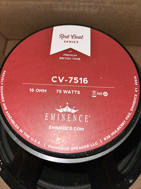 Eminence Cv-7516 | Reverb
