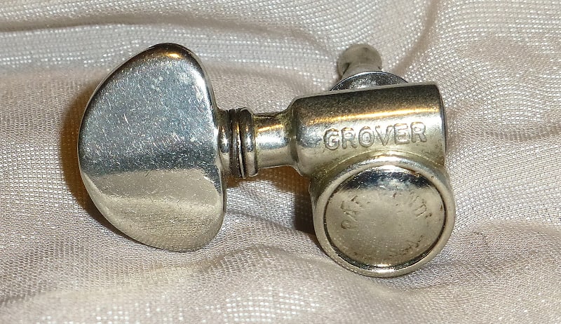 Gibson Vintage 1950s Grover Patent Pending Made in USA Nickel | Reverb