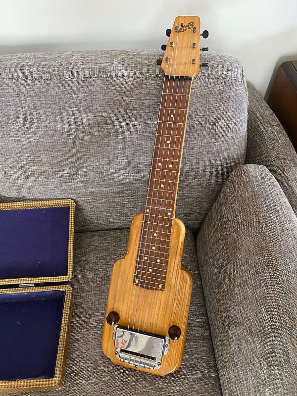 1940s Jantz Lap Steel Guitar, Canadian Built, Winnipeg, all | Reverb