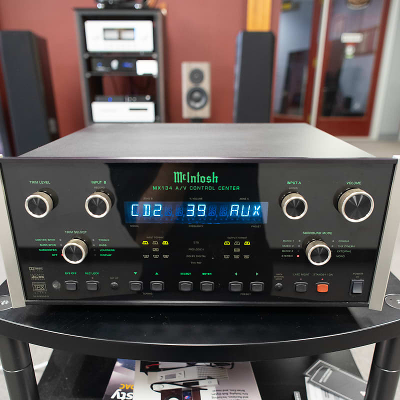 McIntosh MX134 A/V Control Preamplifier / Processor w/ Box | Reverb
