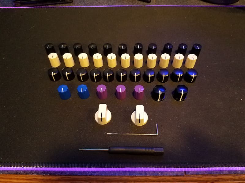 Roland Aira Custom Replacement Knobs (Set of 42) Full | Reverb