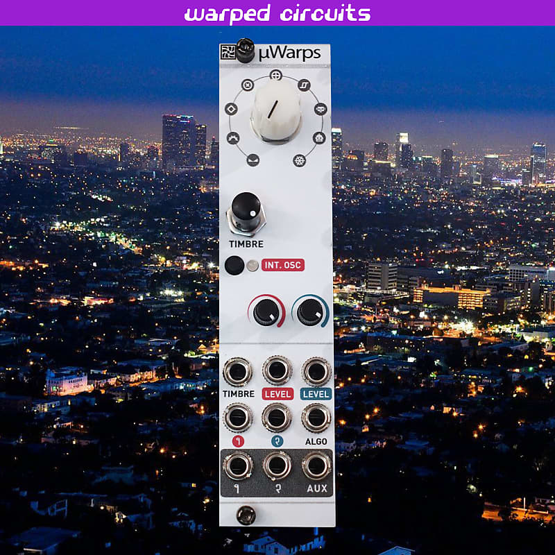 uWarps (Twists) 6hp Mutable Instruments Warps Clone | Reverb