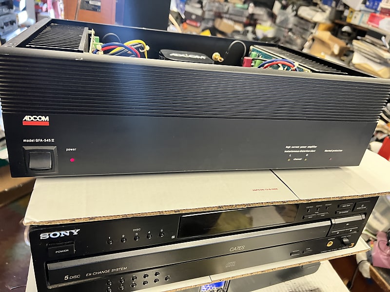 Adcom GFA-545 II 2000 - High Current Stereo Power Amplifier | Reverb
