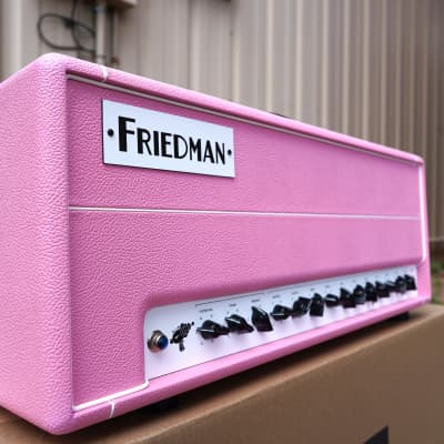 FRIEDMAN SS-100V2 Head Steve Stevens Pink Tolex 100-Watt Tube | Reverb