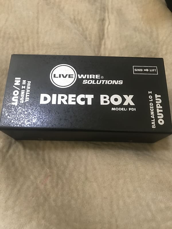 Livewire PDI Double Shielded Heavy Duty Passive Direct Box | Reverb