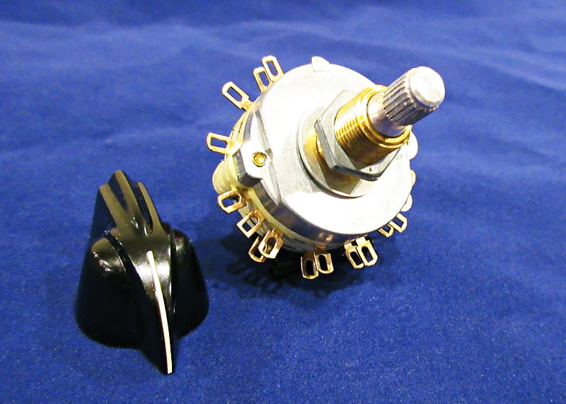 Vintage Gibson L6S 1978 Varitone 6-Position Rotary Switch & | Reverb