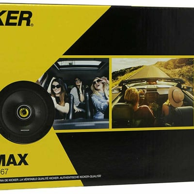 Kicker 46CSC674 CSC67 6.75-Inch Neodymium Car Audio Coaxial | Reverb