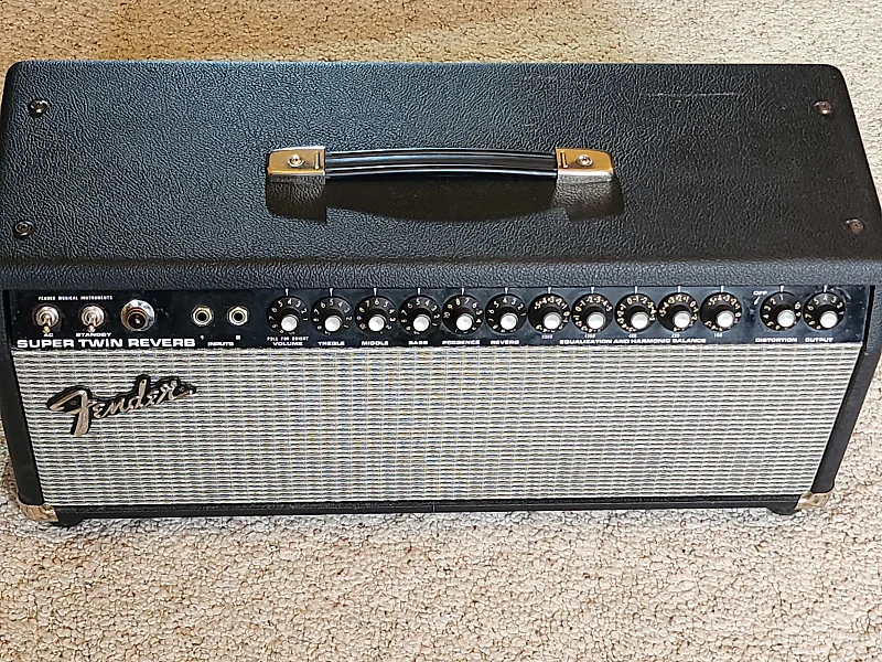 Fender Super Twin Reverb 180-Watt Head RARE! 1976-1980 | Reverb
