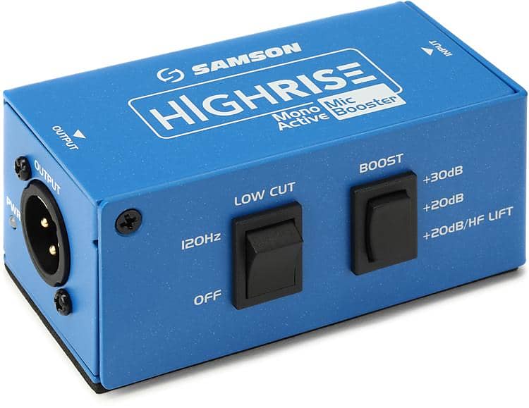 Samson MA25 High Rise Microphone Booster Preamp | Reverb