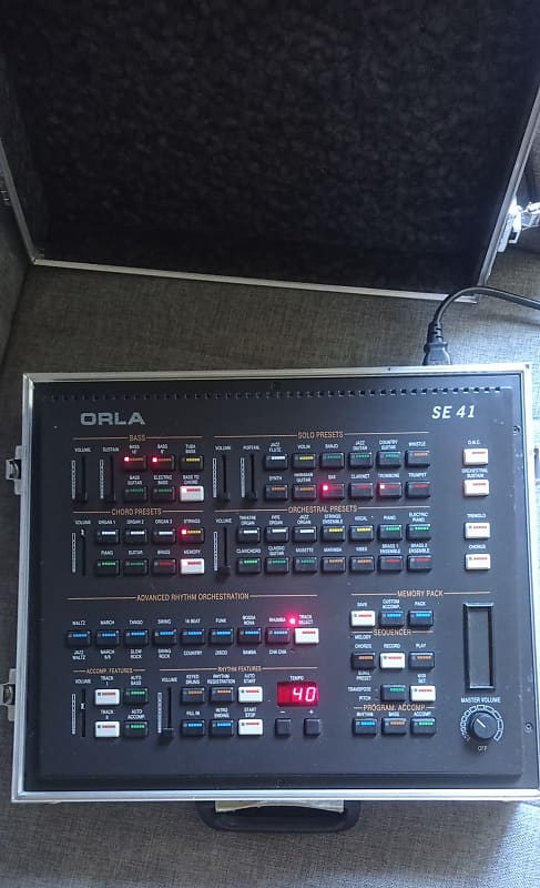 ORLA SE 41 1988 - Sound MIDI Module and Arrager | Reverb