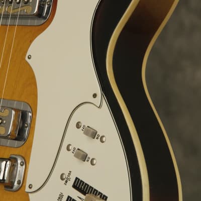 1972 Harmony REBEL Sunburst H82 | Reverb