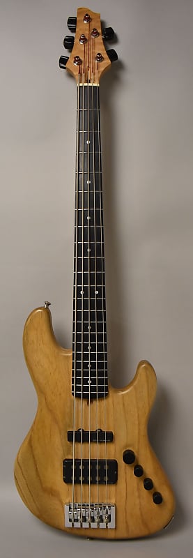 Warmoth J-Style 5-String Bass Natural | Reverb UK