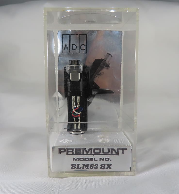 ADC SLM63 SX Premount Turntable Cartridge Headshell Stylus | Reverb
