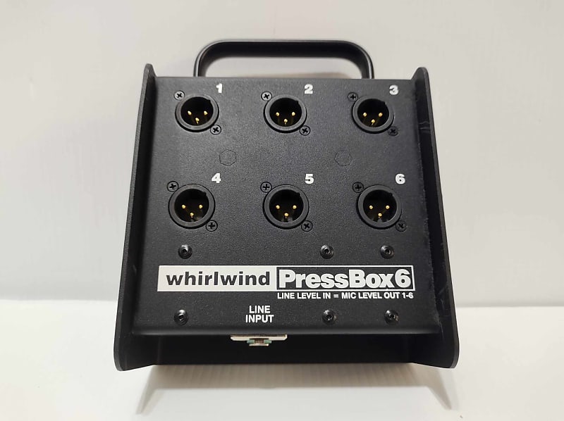 Whirlwind PB6 Pressbox6 XLR Splitter Box 2010's - | Reverb Canada