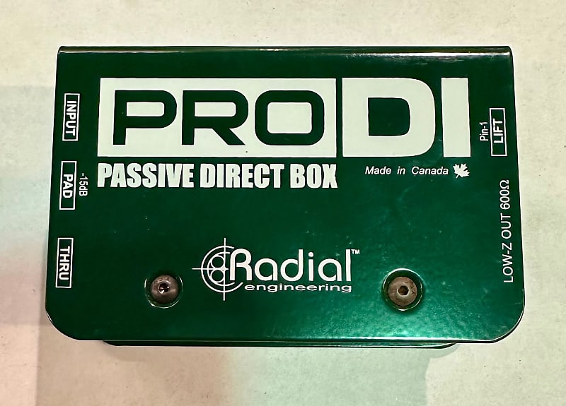 Radial PRO DI Passive Direct Box (San Antonio, TX) | Reverb