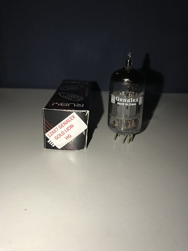 Ruby Genalex Gold Lion 12ax7 | Reverb