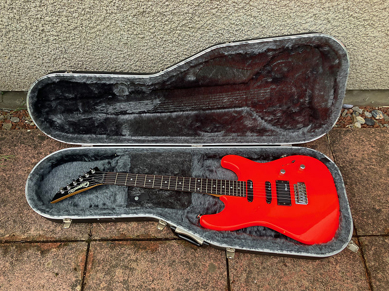 Charvette by Charvel - 1980's HSS Super Strat - Hiscox Case | Reverb