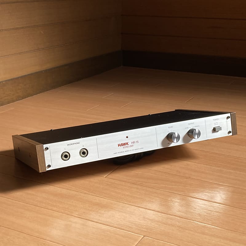 1970s Japanese Hawk HR-15 Spring Reverb Unit MIJ ☆ Serviced | Reverb