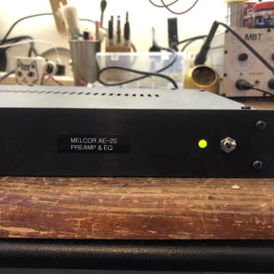 Melcor AE-20 Mic Pre & EQ Restored & Racked. Preamp Equalizer | Reverb