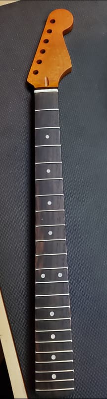 Strat Style Neck Rosewood On Dark Roast Maple | Reverb