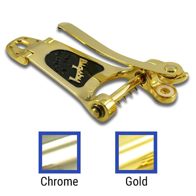 Bigsby B3 Usa Tailpiece Gold Left Hand | Reverb