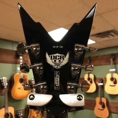 Dean Custom Run DCR Stealth #7 Transparent Black Dimebag | Reverb