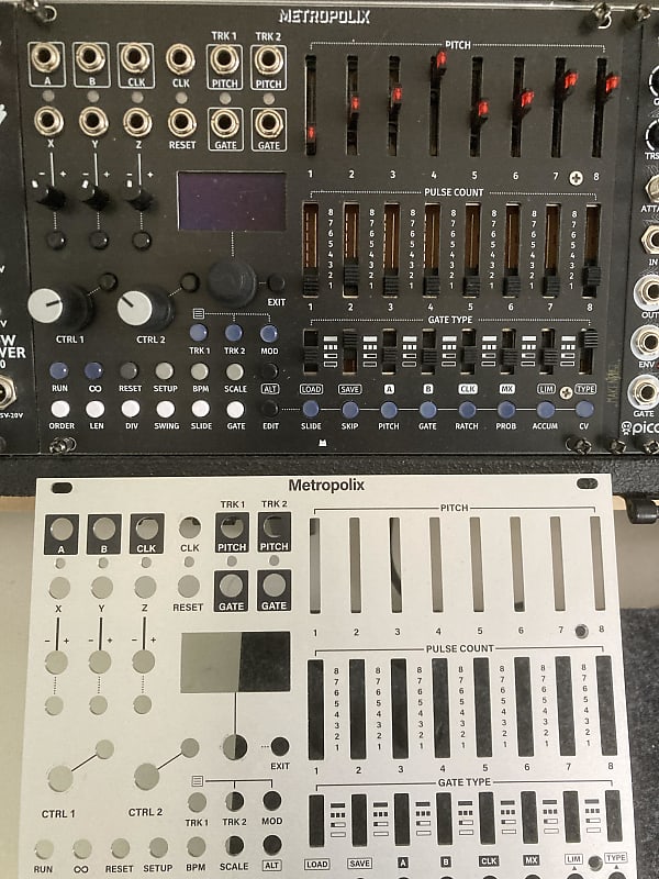 Intellijel Metropolix Eurorack Sequencer black & silver | Reverb