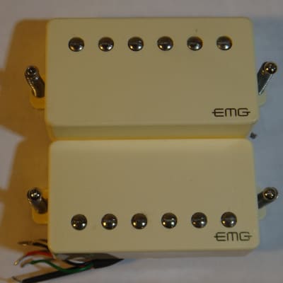 EMG Revelation REV Set passive humbuckers Ivory color | Reverb