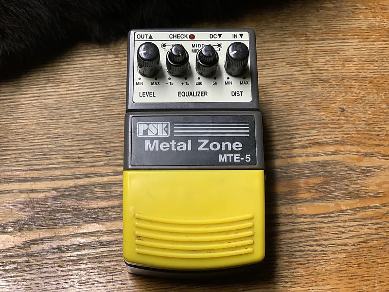 PSK Metal Zone MTE-5 WEIRD RARE | Reverb