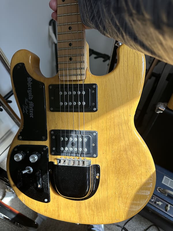 Lefty Shergold Meteor Double Pickup Deluxe 1977 - Translucent | Reverb