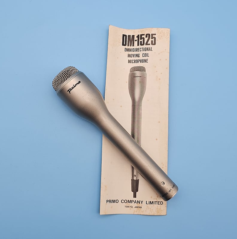 ☆Vintage 1980s Primo DM-1525 (635A Clone) Omnidirectional | Reverb