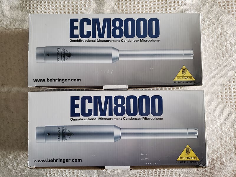 Behringer ECM8000 Omnidirectional Measurement Microphones | Reverb