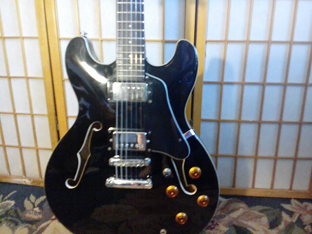 Samick LA-30BK 2000s Black | Reverb