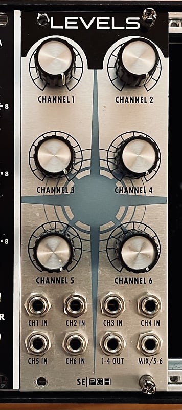 Studio Electronics Levels Six Channel Mixer Silver | Reverb